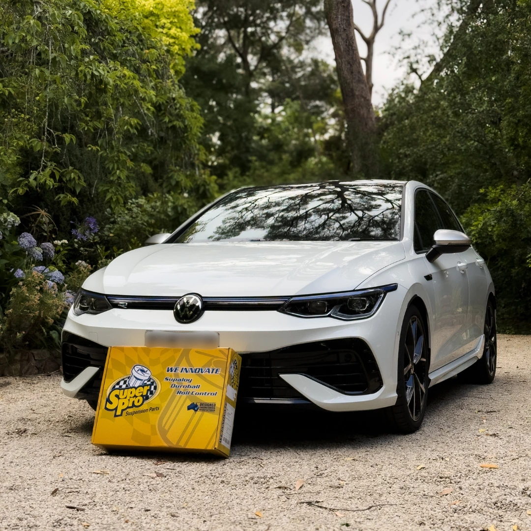 VW Golf R Suspension Upgrades with SuperPro Sway Bars and Bushings